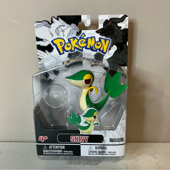 Jakks Pacific | Toys | New Small Snivy Pokemon Figure And Stand | Poshmark